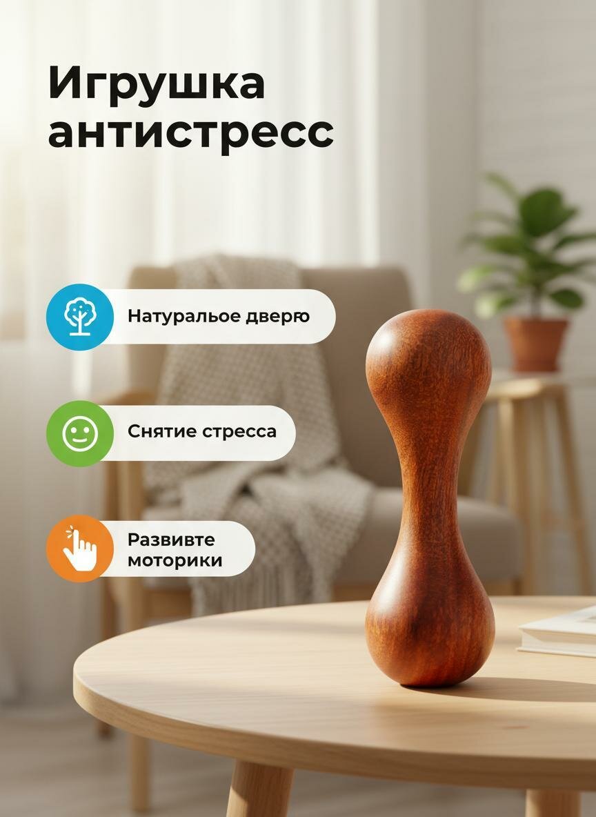 Игрушки-гантели для пальцев