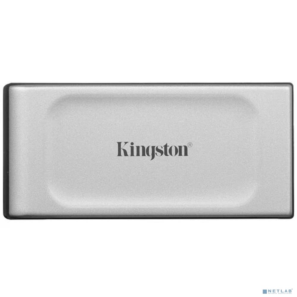 Kingston External SSD 2TB [SXS2000/2000GA] External XS2000 BOC, Type-C, USB 3.2 Gen 2x2, R/W 2000/2000MB/s, IP55, 70x33x14mm, Silver (60 мес)