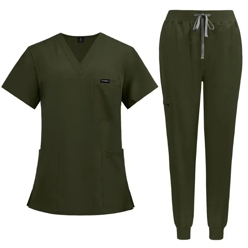 Женский медицинский костюм LEOSOXS, Military Green, M