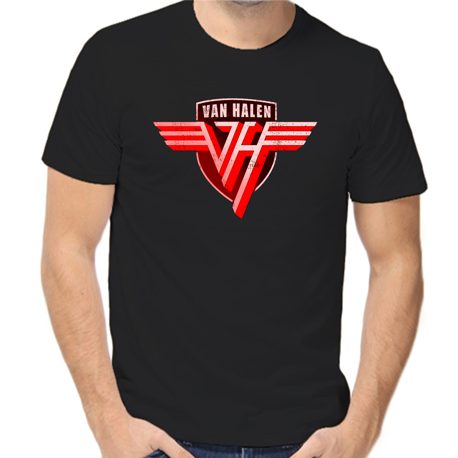 Футболка Van Halen, размер (52)XL, черный