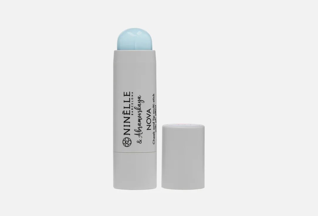 NINELLE Cheek and lip multi-stick with ph effect nova Мультистик для губ и щек 5.5 г 434, Деликатный розовый