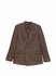 Куртка MARSEM Double-breasted collarless blazer, размер XL, brown