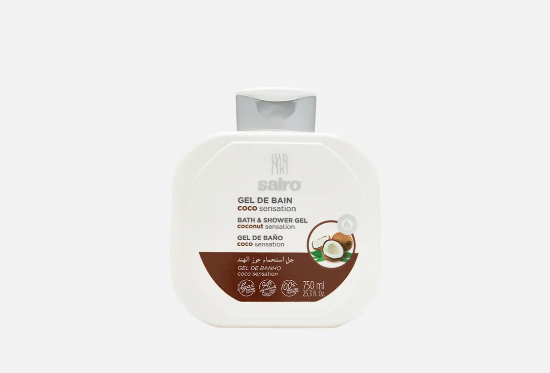 SAIRO COCONUT SENSATION Гель для душа 750мл