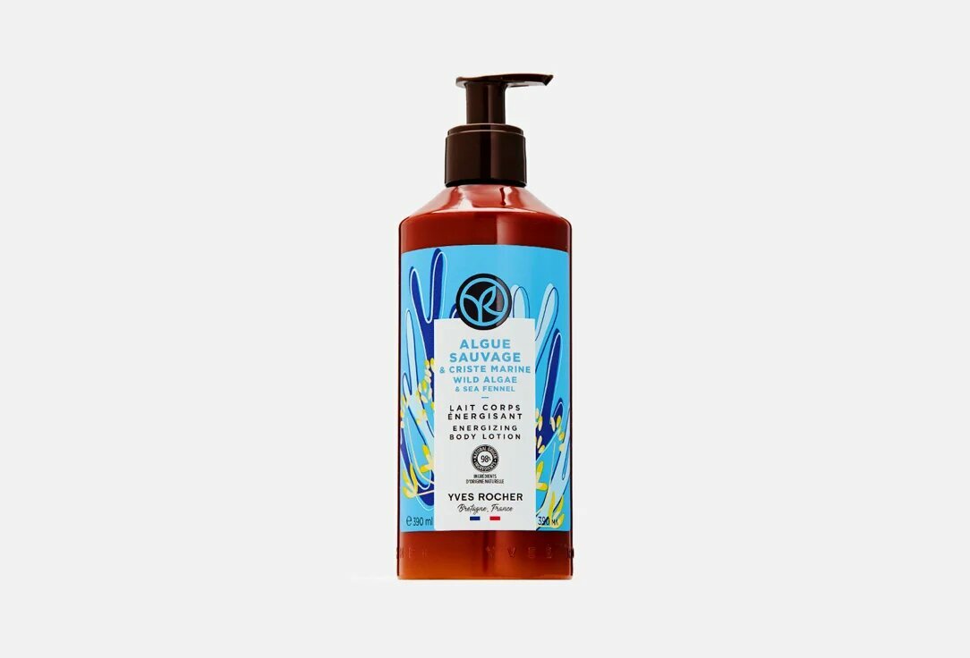 Yves Rocher морские водоросли и морской фенхель Молочко для тела 390мл