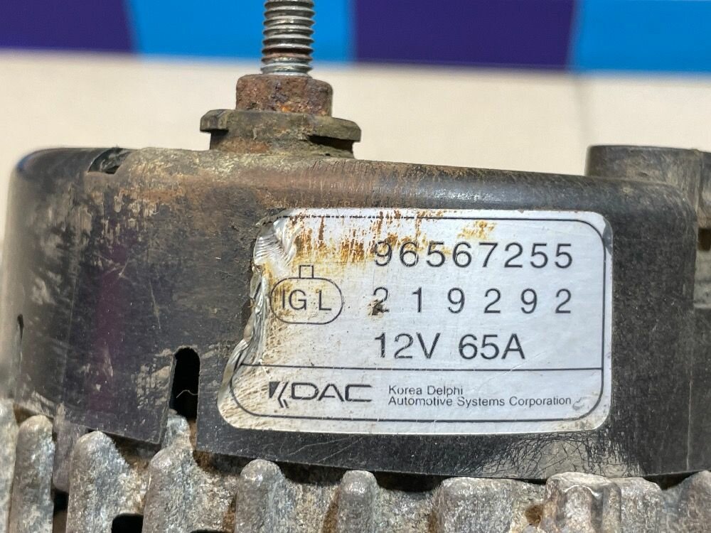 Генератор Daewoo Matiz — фото 1