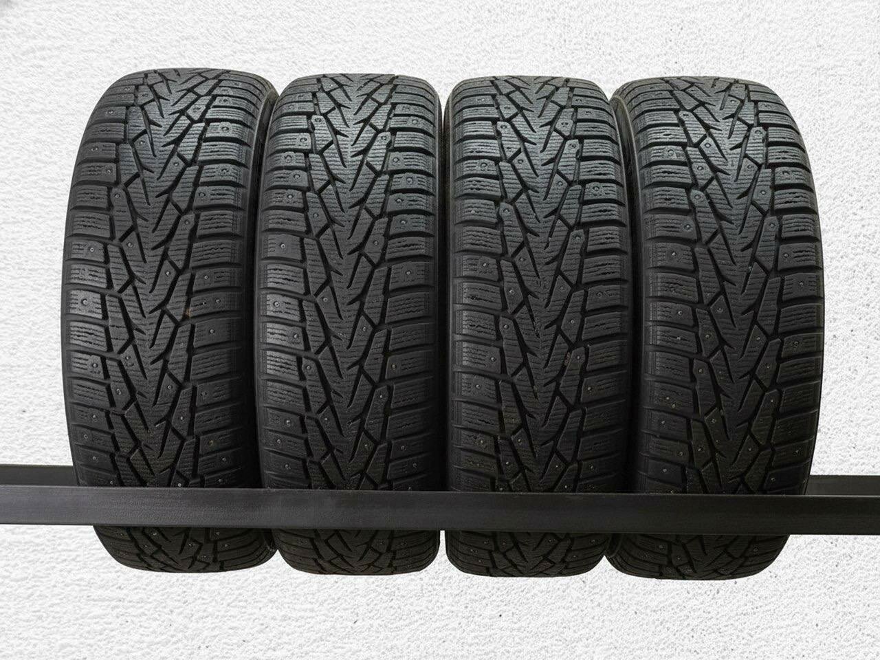 Комплект (4 шт) зимних БУ шин шипованные NOKIAN TYRES Nordman 7 SUV 205/65 R16 10.0% износ PT0009973 TSB051229