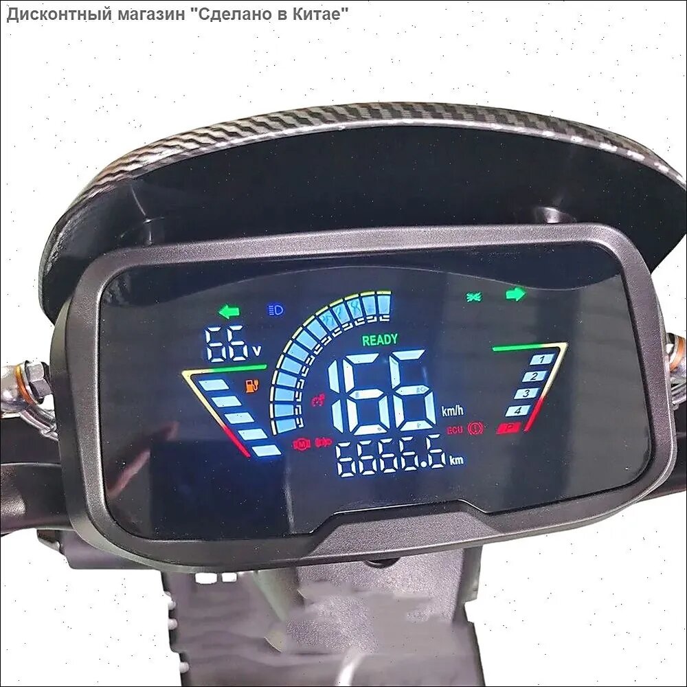 48V 60V 72V ЖК-дисплей Панель управления Электровелосипед Эл