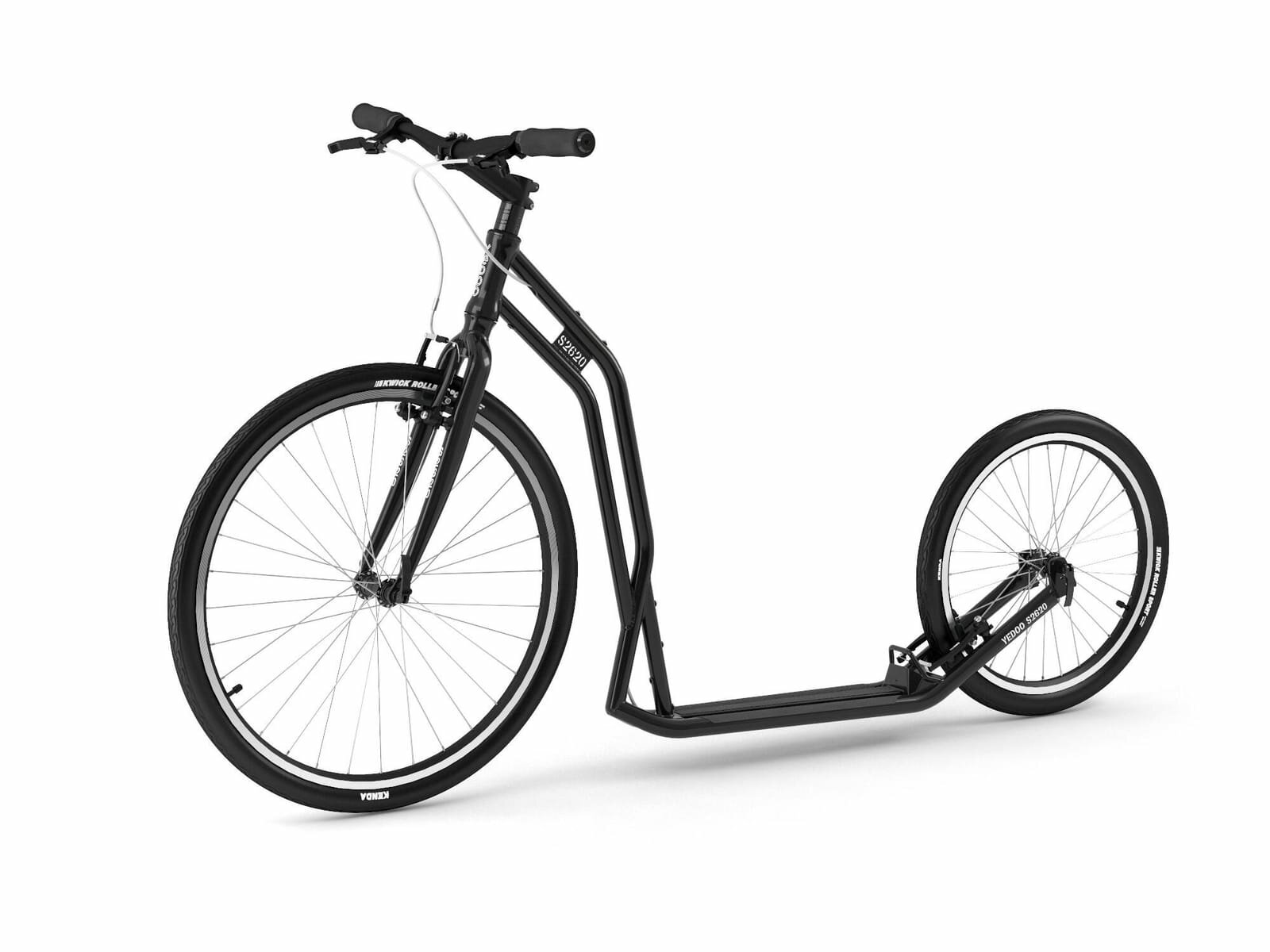 DECATHLON самокат Yedoo S2620, черный, 26/20