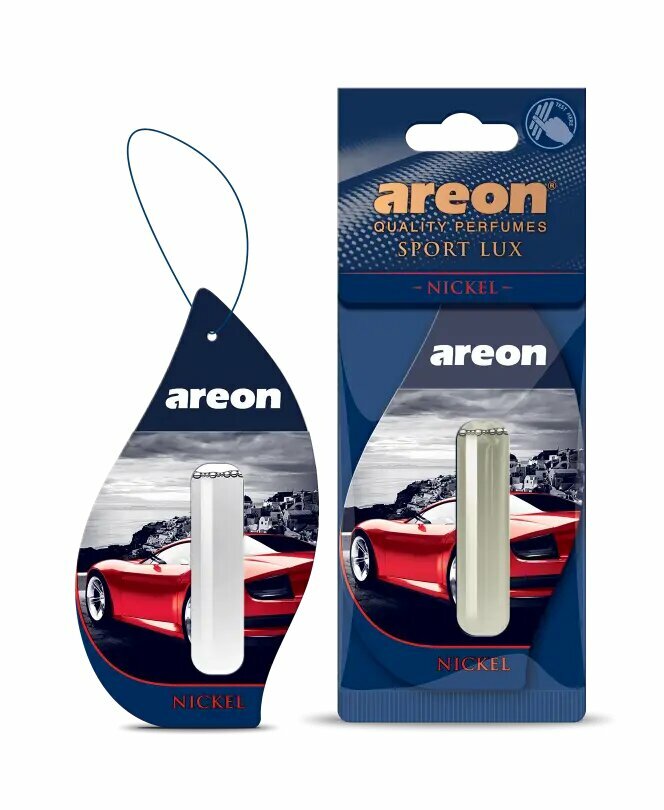 Ароматизатор подвесной Areon 704-LX-06 Nickel/Никель 5 мл