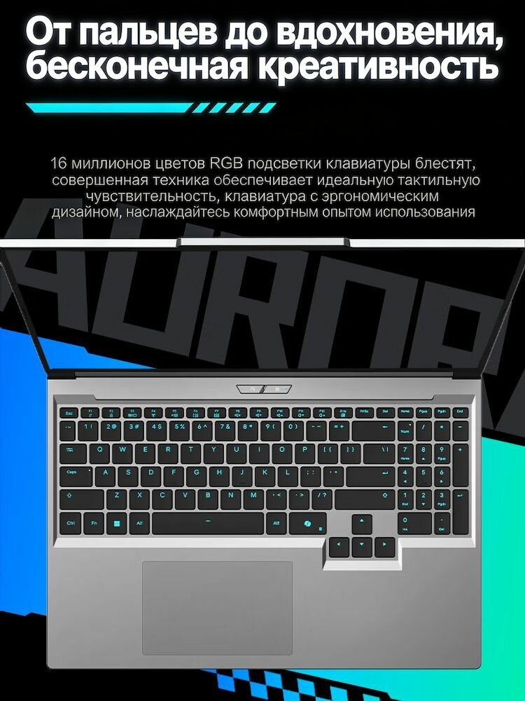 Игровой ноутбук MECHREVO JiGuang X, I7-13700HX, RTX5060, 16ГБ/1ТБ, Русская раскладка — фото 1