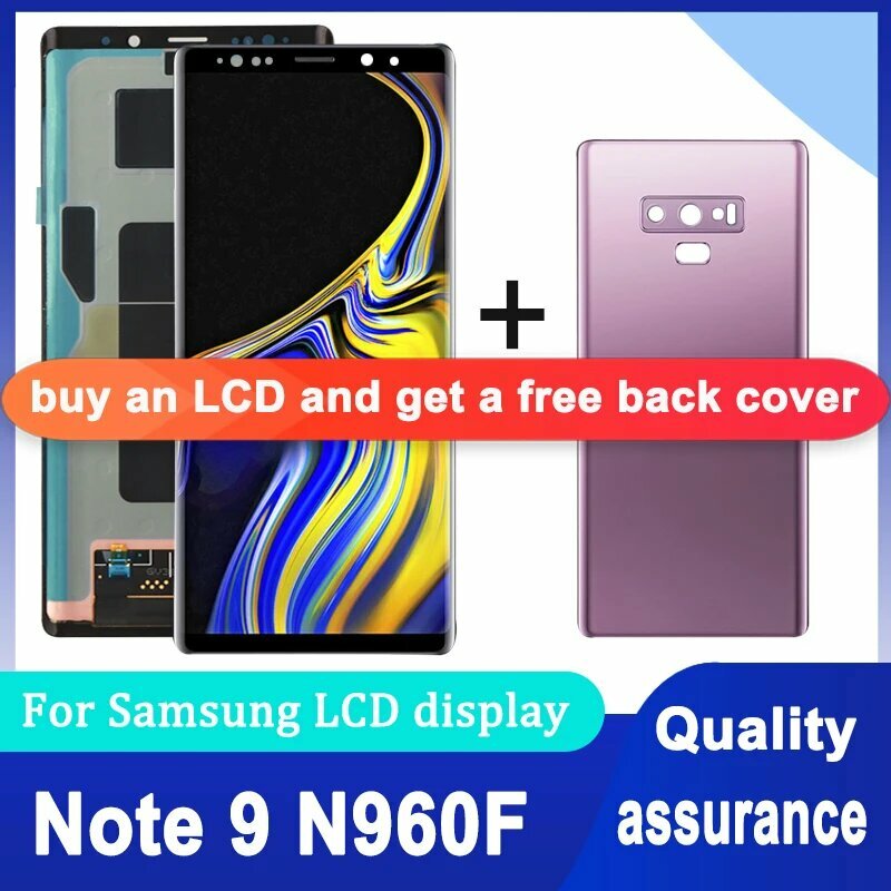 Дисплей Super AMOLED для Samsung Note 9 N9600/N960F, Metallic Copper Fram