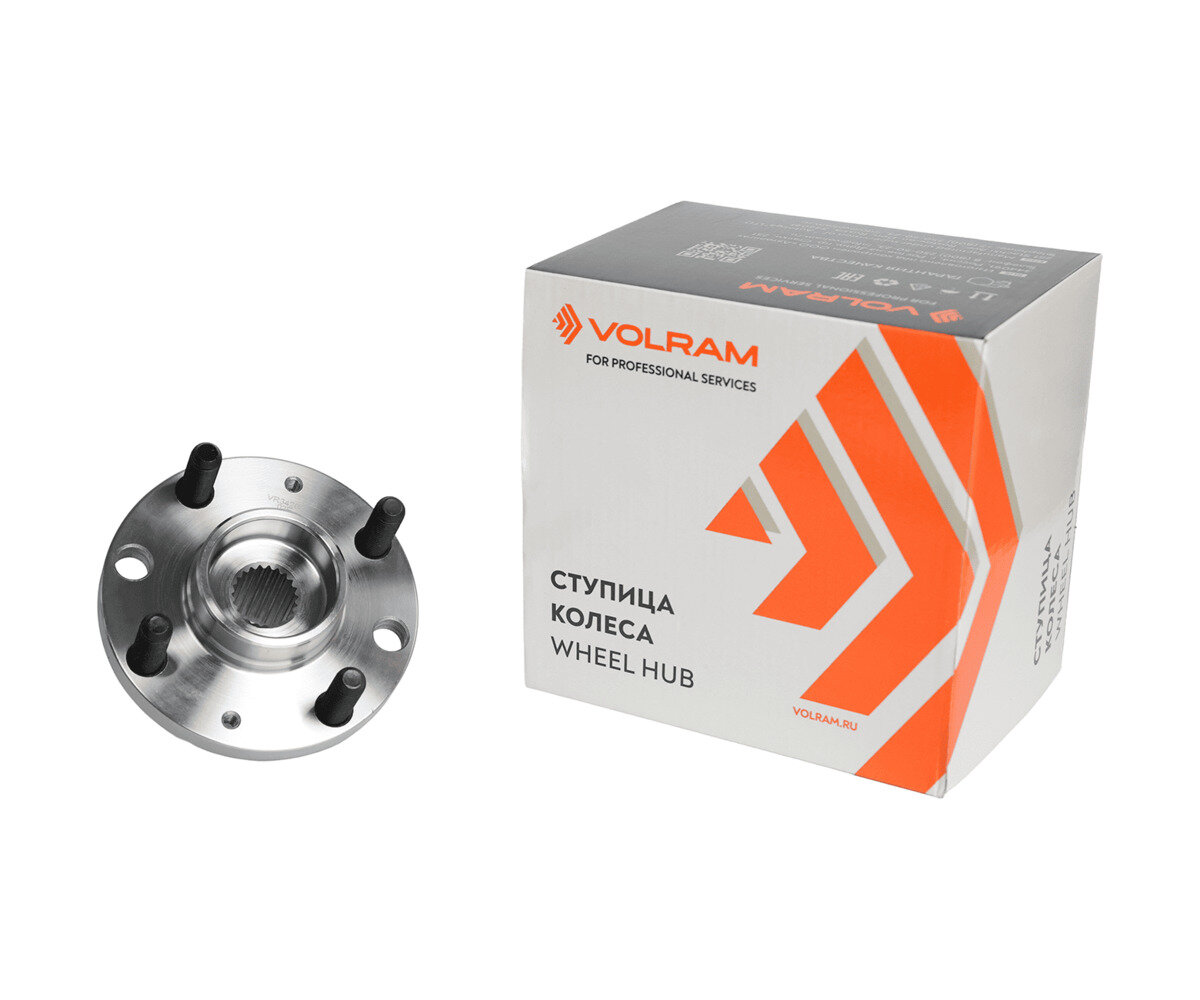 Ступица без подшипника Volram VR34268 передняя 4 болта для Chevrolet Aveo T200, T250, T255 (03-)