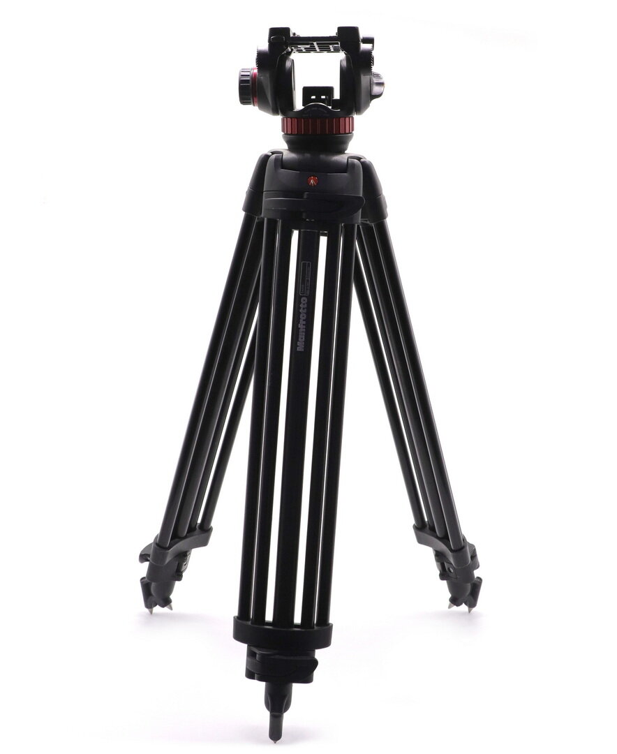 Профессиональный штатив Manfrotto 546B + голова Manfrotto MVH502A