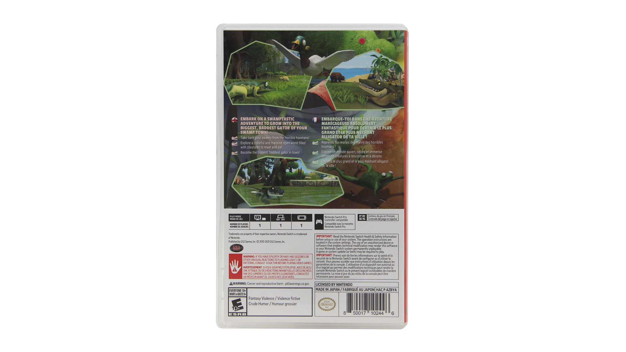 Angry Alligator (Nintendo Switch, NTSC) — фото 1