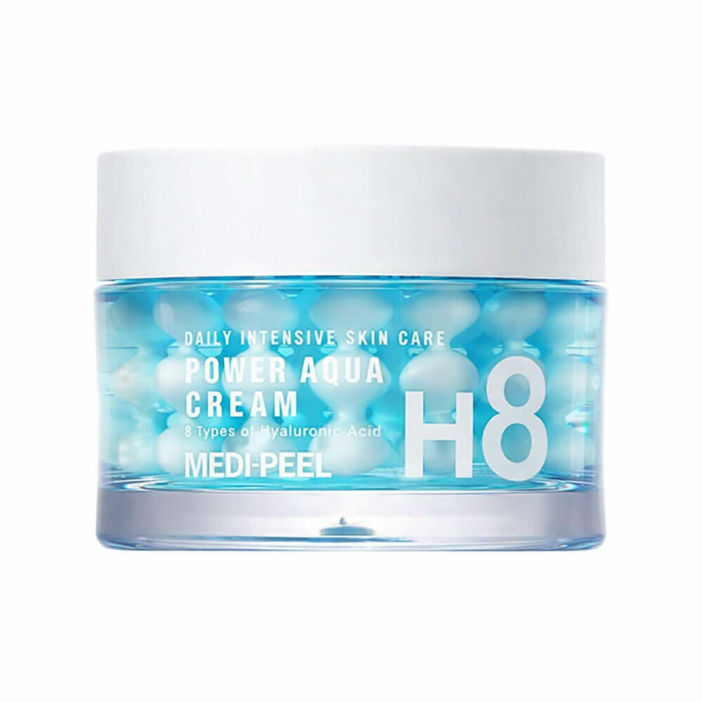 MEDIPEEL+ / Лифтинг-крем с пептидными капсулами / Medi-Peel Power Aqua Cream H8, 50 мл