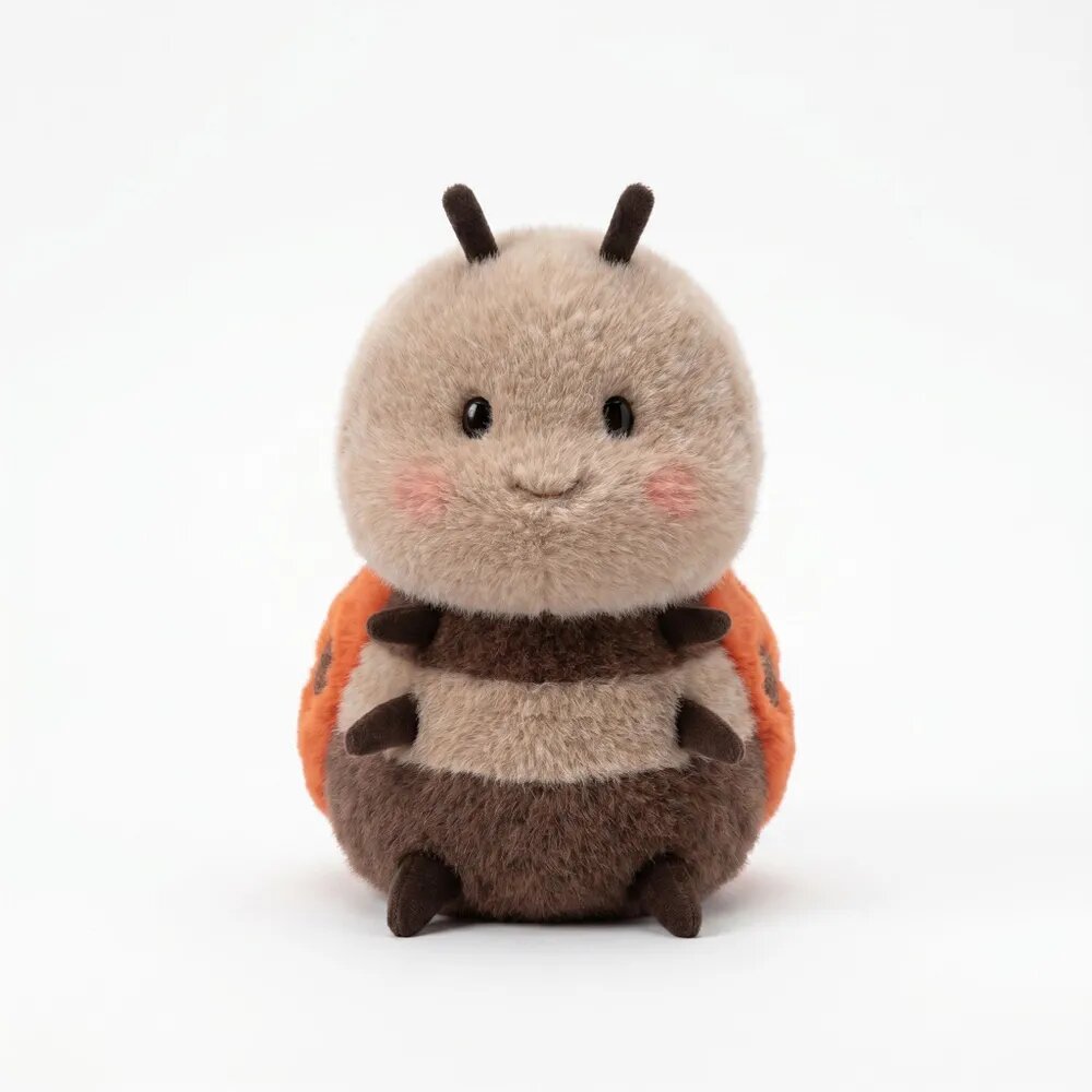 Мягкая игрушка Божья коровка, 28 см / Насекомые игрушки / Игрушка пчелка