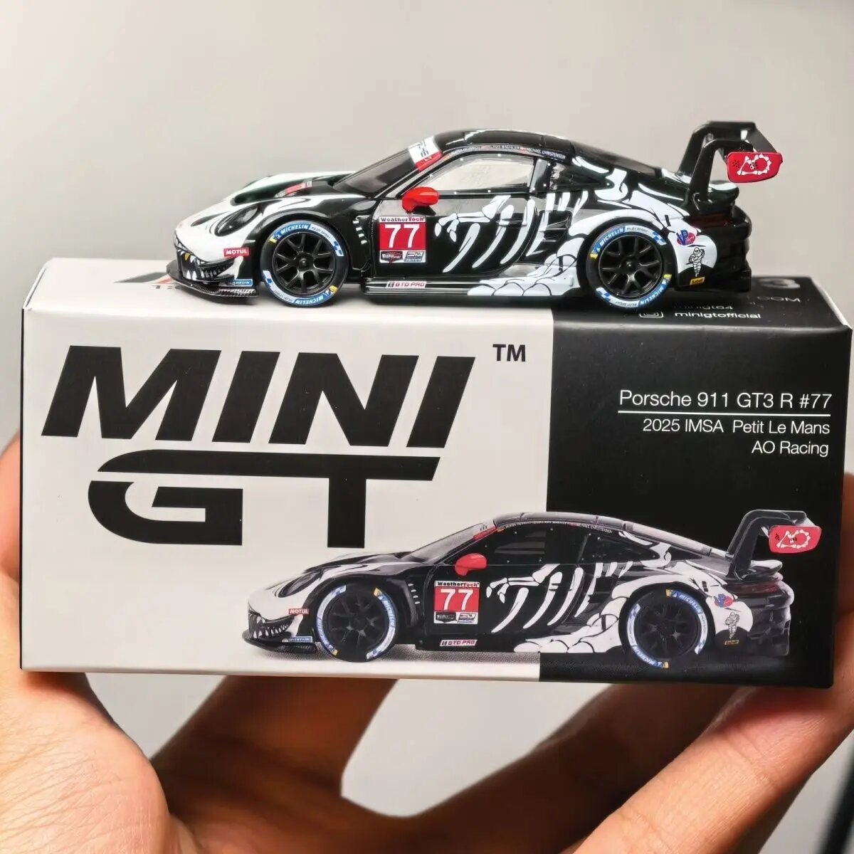 TSM MODEL Porsche 911 GT3 "Bone Dragon" Halloween Edition 1:64 S10-02