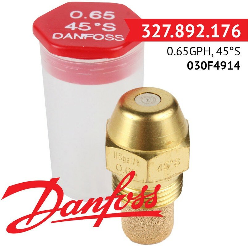 Топливная форсунка Danfoss 0.65GPH,45S 030F4914