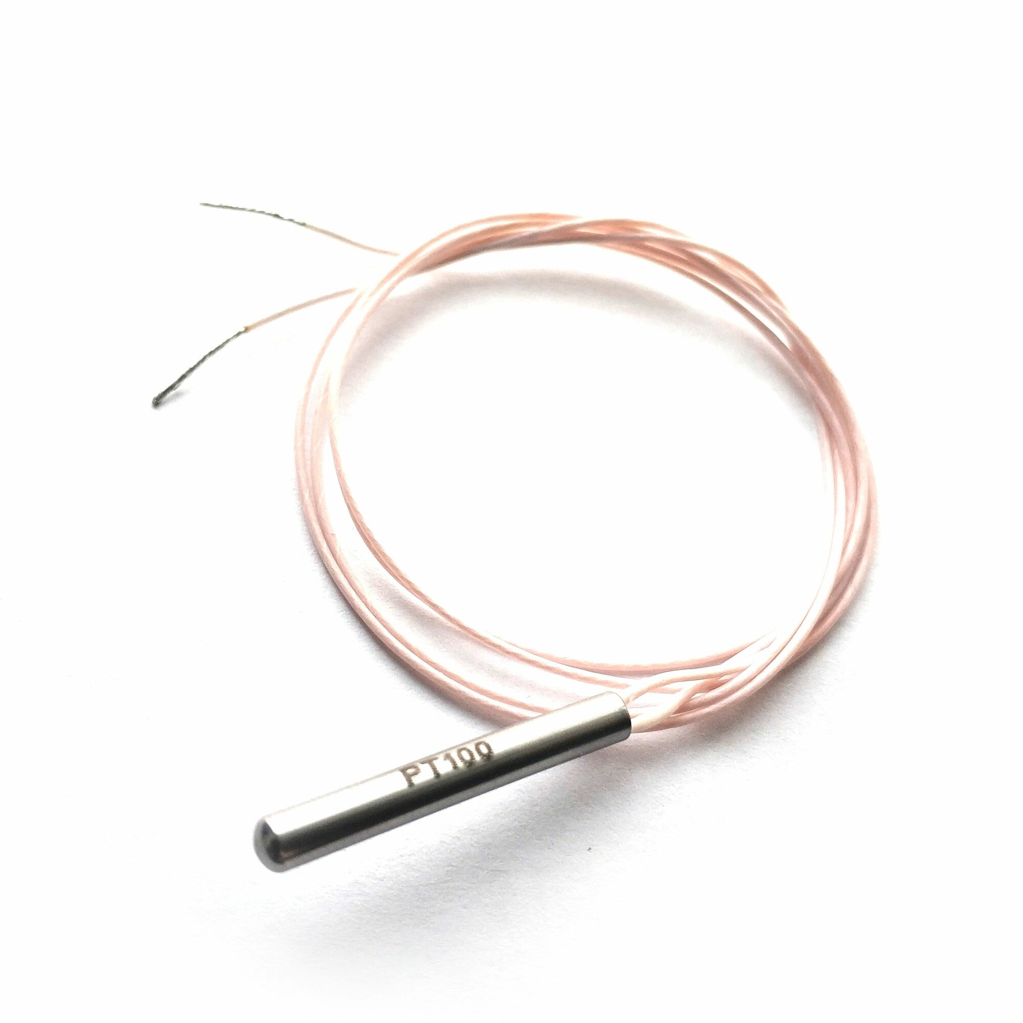 Датчик температуры Pt100 4 x 30 mm длинна провода 50 см