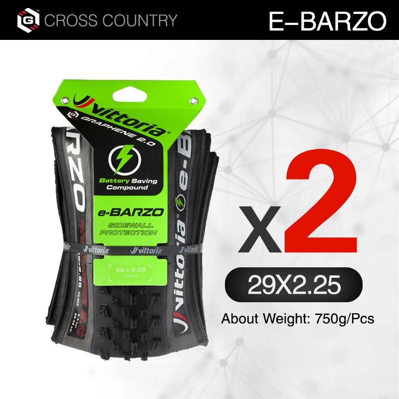 Vittoria E-Barzo 29x2.25 MTB шина для электровелосипедов 2Pcs 29X2.25