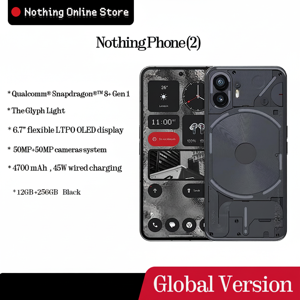 Смартфон NOTHING Phone (2), 12/256ГБ
