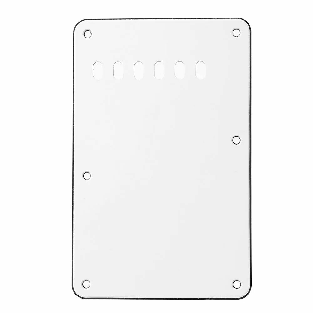 Задняя крышка для электрогитары Fender ST SQ, белая, ПВХ, 144 92 мм