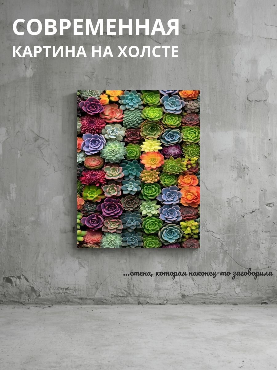 Картина на холсте Современный арт 20x30 см
