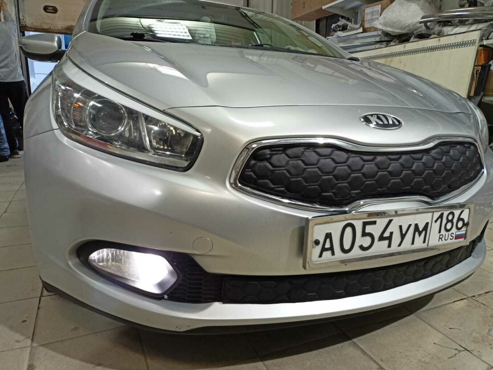 Утеплитель радиатора Экономия топлива Kia Cerato Киа Церато (2013-2016)