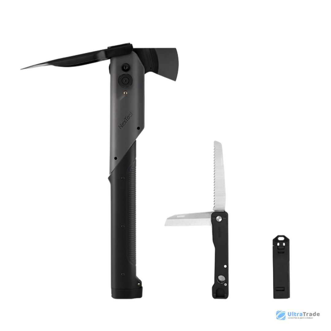 Многофункциональный походный инструмент Xiaomi NexTool Multi Function Shovel 2.0 Black (NE20057)