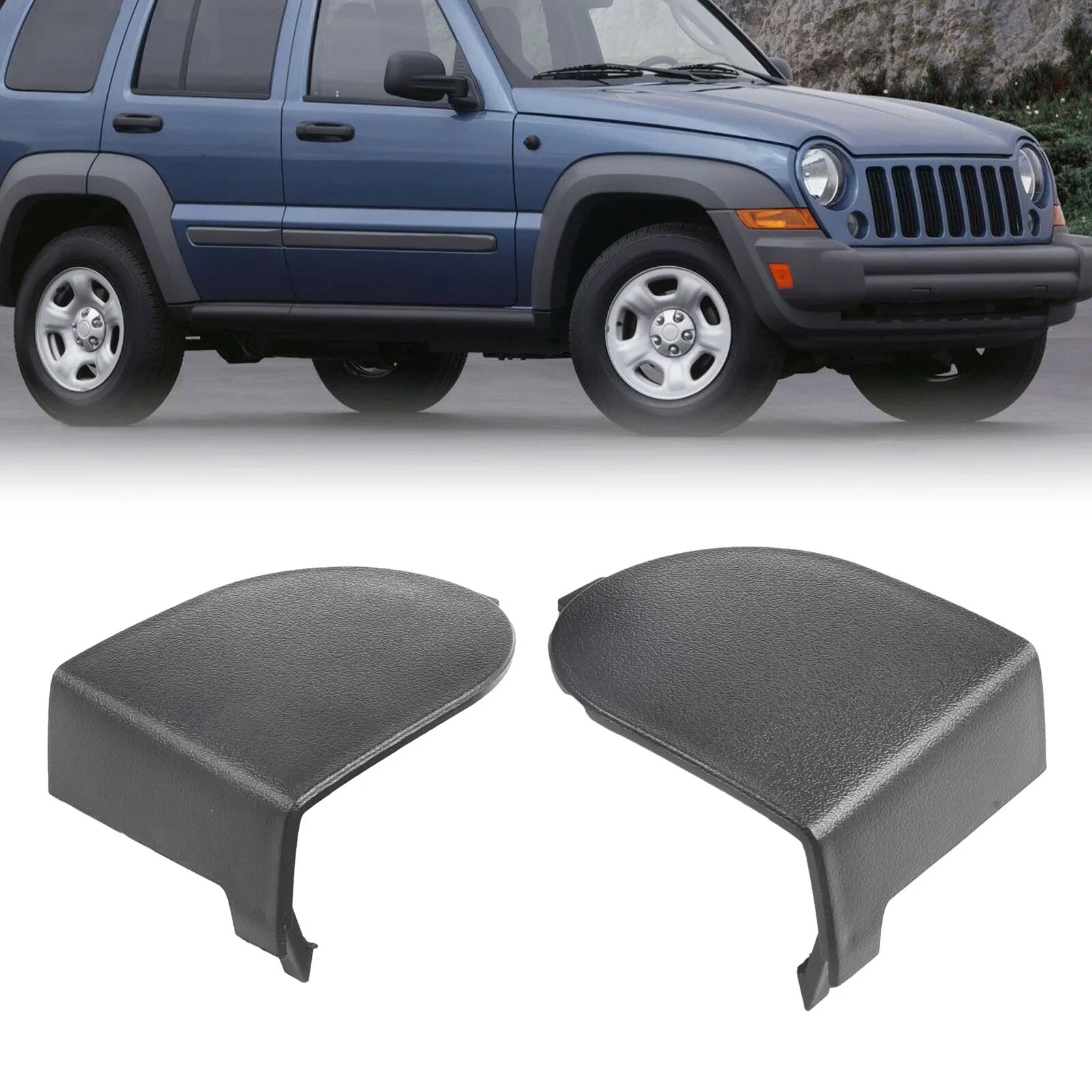 2x ABS передний чехол для крепления ремня безопасности 1DX40XDVAB для Jeep Liberty For Dodge для Nitro 1DX41XDVAB аксессуары для транспортных средств