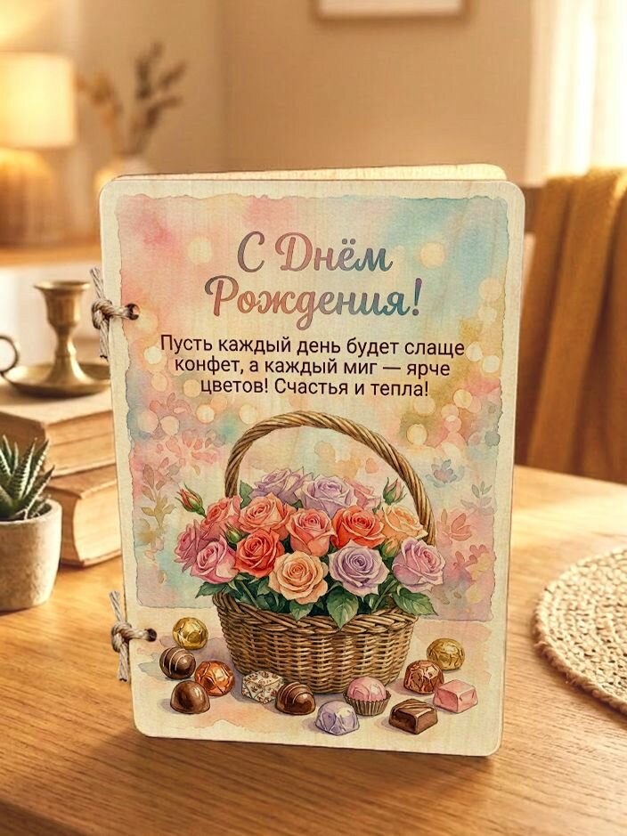 Открытка "С Днём Рождения"