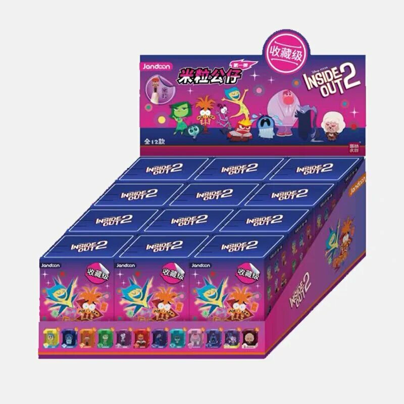 Мини-фигурки Jandoon Disney Pixar Inside Out 2 в подарочной коробке 1Box(12Pcs)