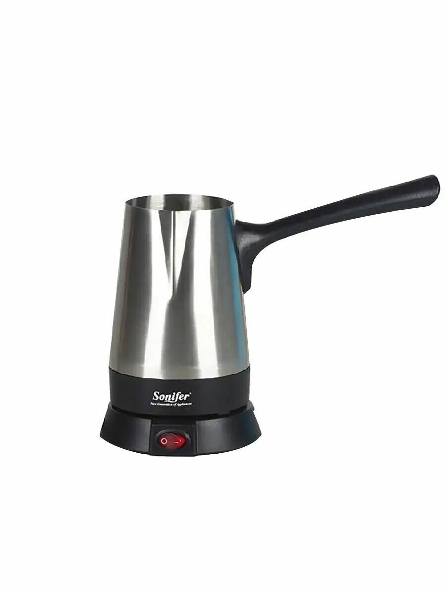 Турка электрическая Sonifer SF-3509, нержавеющая сталь, 0.5 л