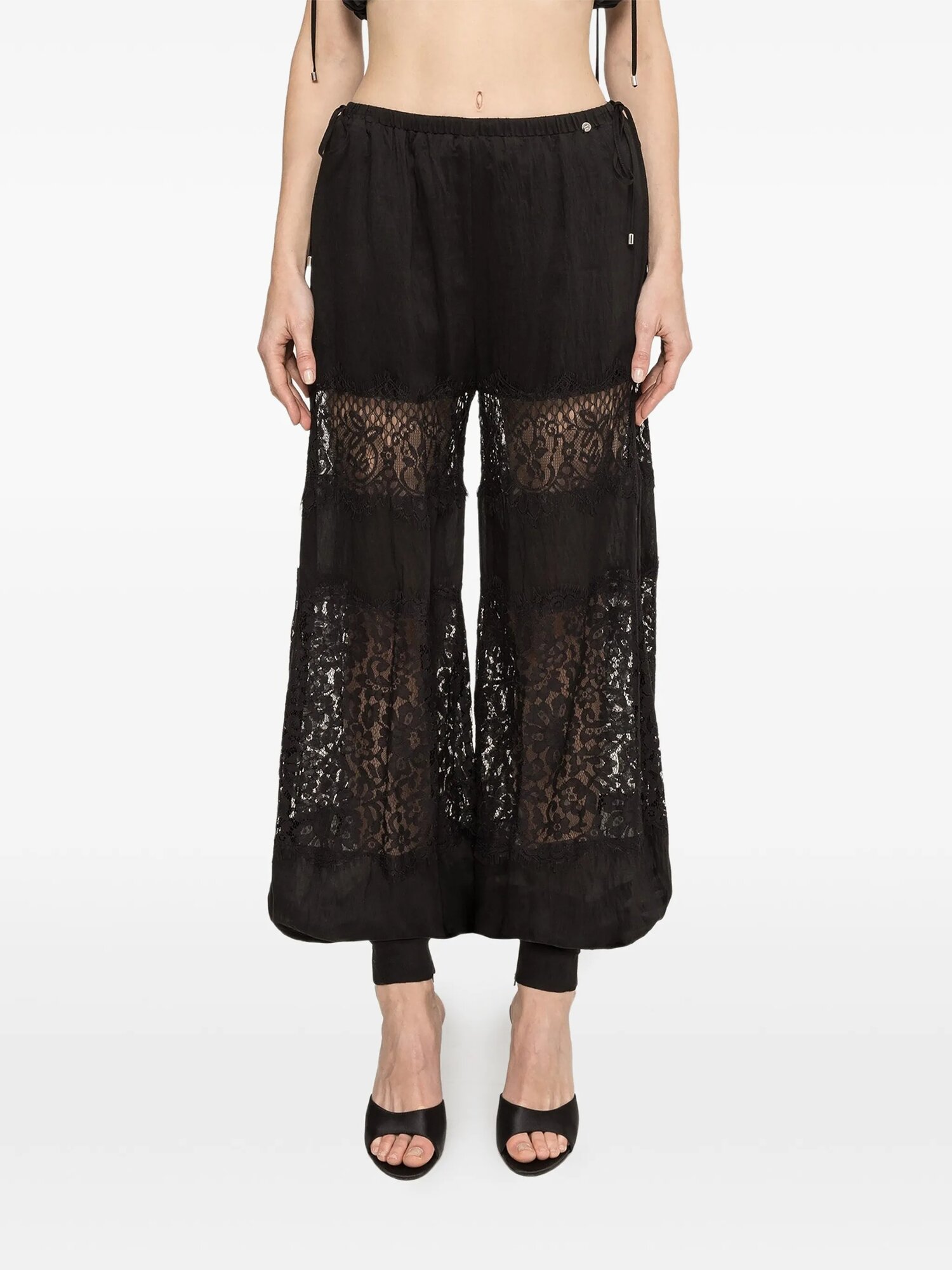 Брюки Lace insert trousers