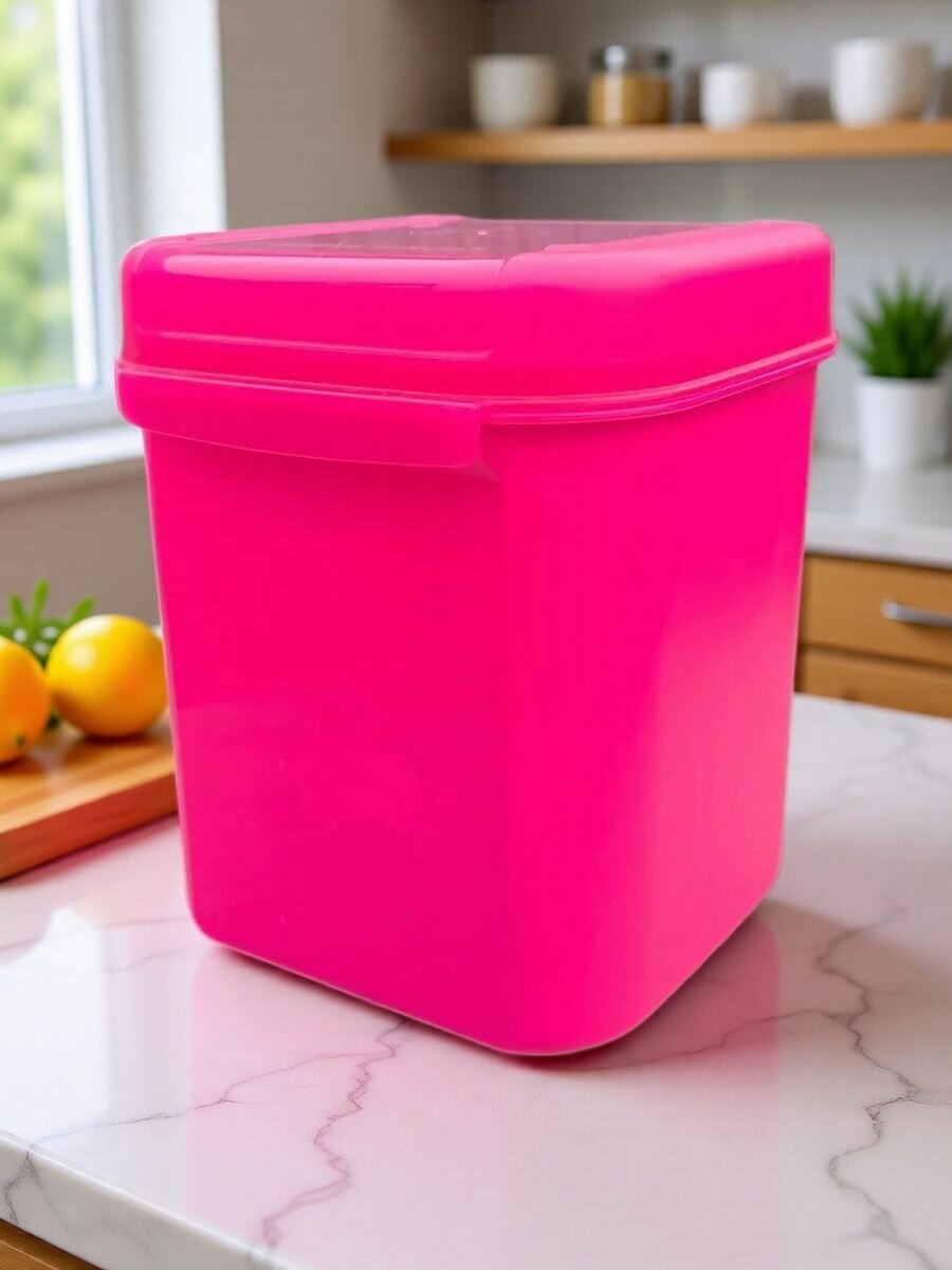 TUPPERWARE Кристальная емкость 1,2 л розового цвета
