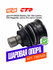 Шаровая опора передняя нижняя CTR CB0349 для а/м SUZUKI Swift, OPEL Agila / Сузу...