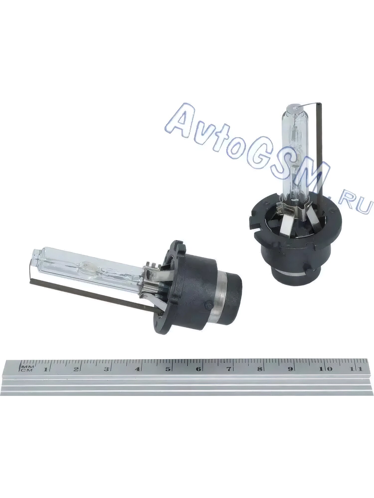 Комплект ксеноновых ламп EgoLight D4S 4300 K (2 шт.) - яркий бело-желтый свет, вибрационная стойкость, экономичность в эксплуатации