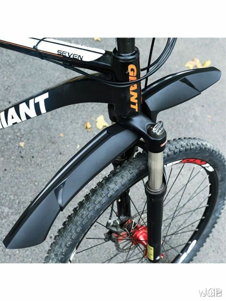 Переднее крыло для велосипеда Giant, черное, пластиковое, 45 см, для горного велосипеда, защита от брызг