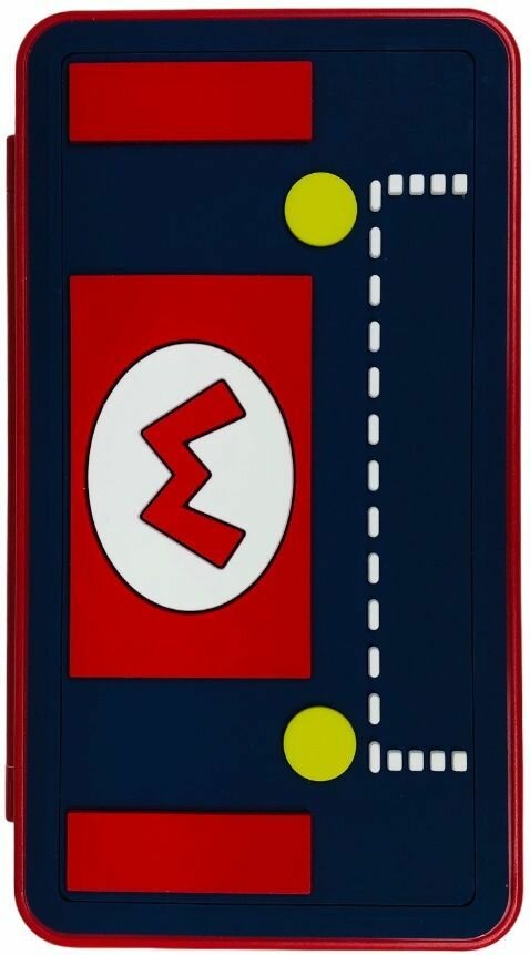 Кейс для хранения 24 картриджей Nintendo Switch (Super Mario Overalls)
