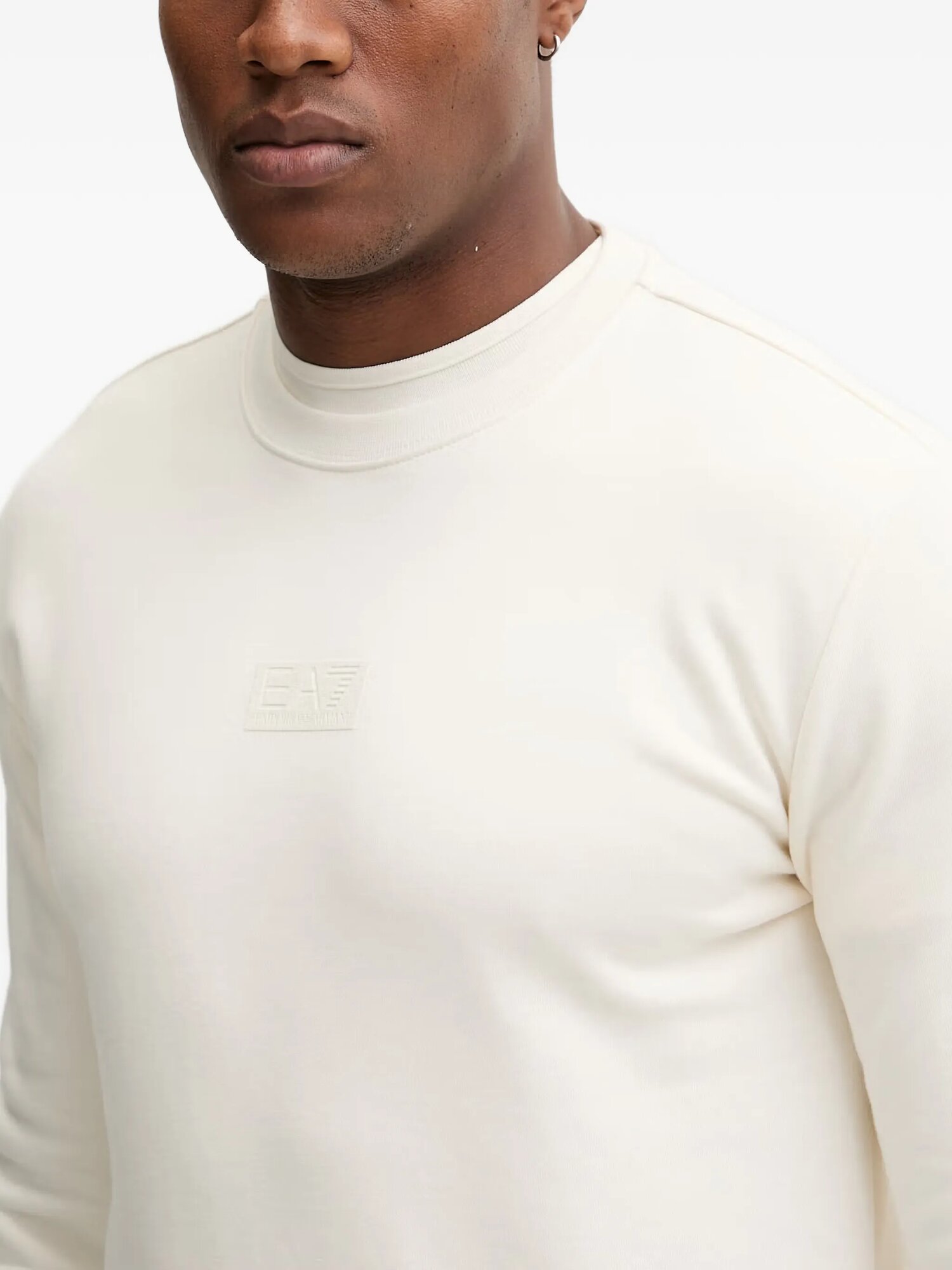 Толстовка EA7 EMPORIO ARMANI Crew-neck sweatshirt, размер 46 — фото 1
