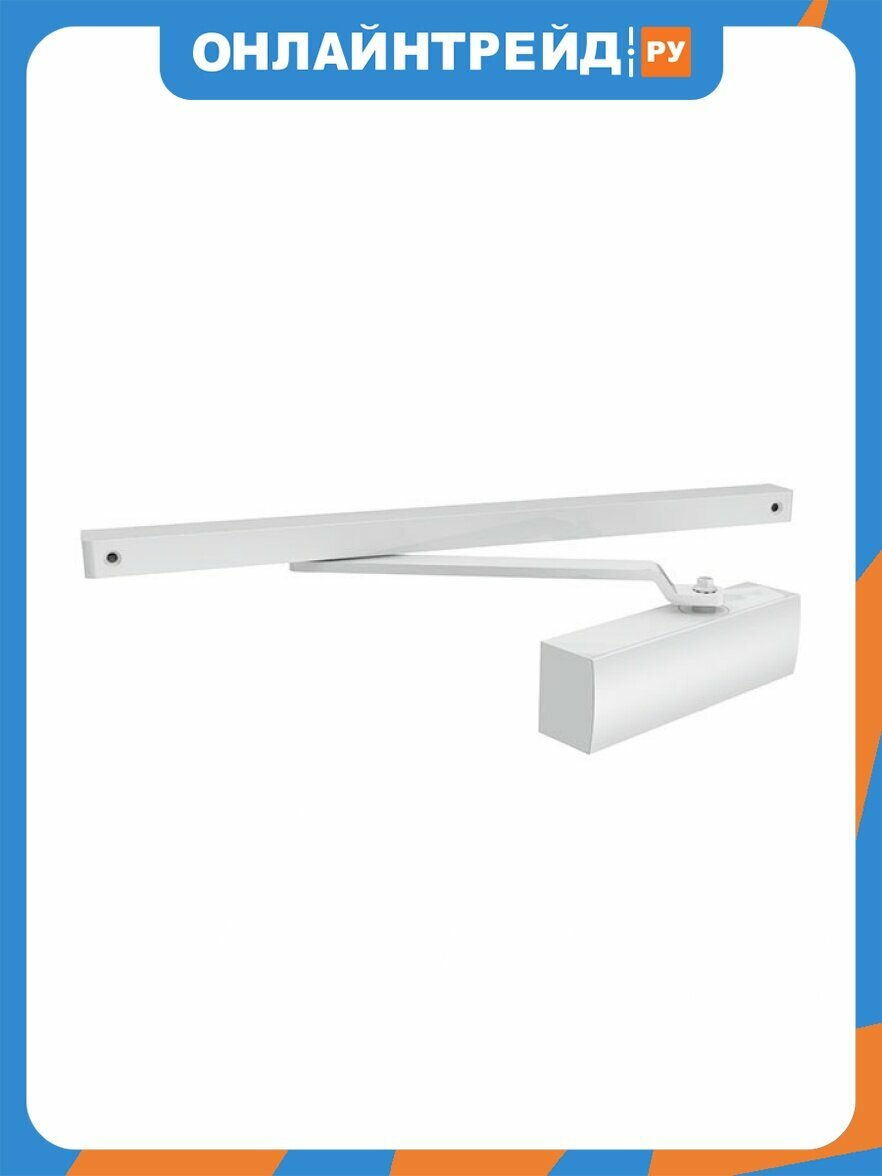 Доводчик дверной со скользящей тягой Armadillo DCSLIDER85 (DCS-85) WH (белый)
