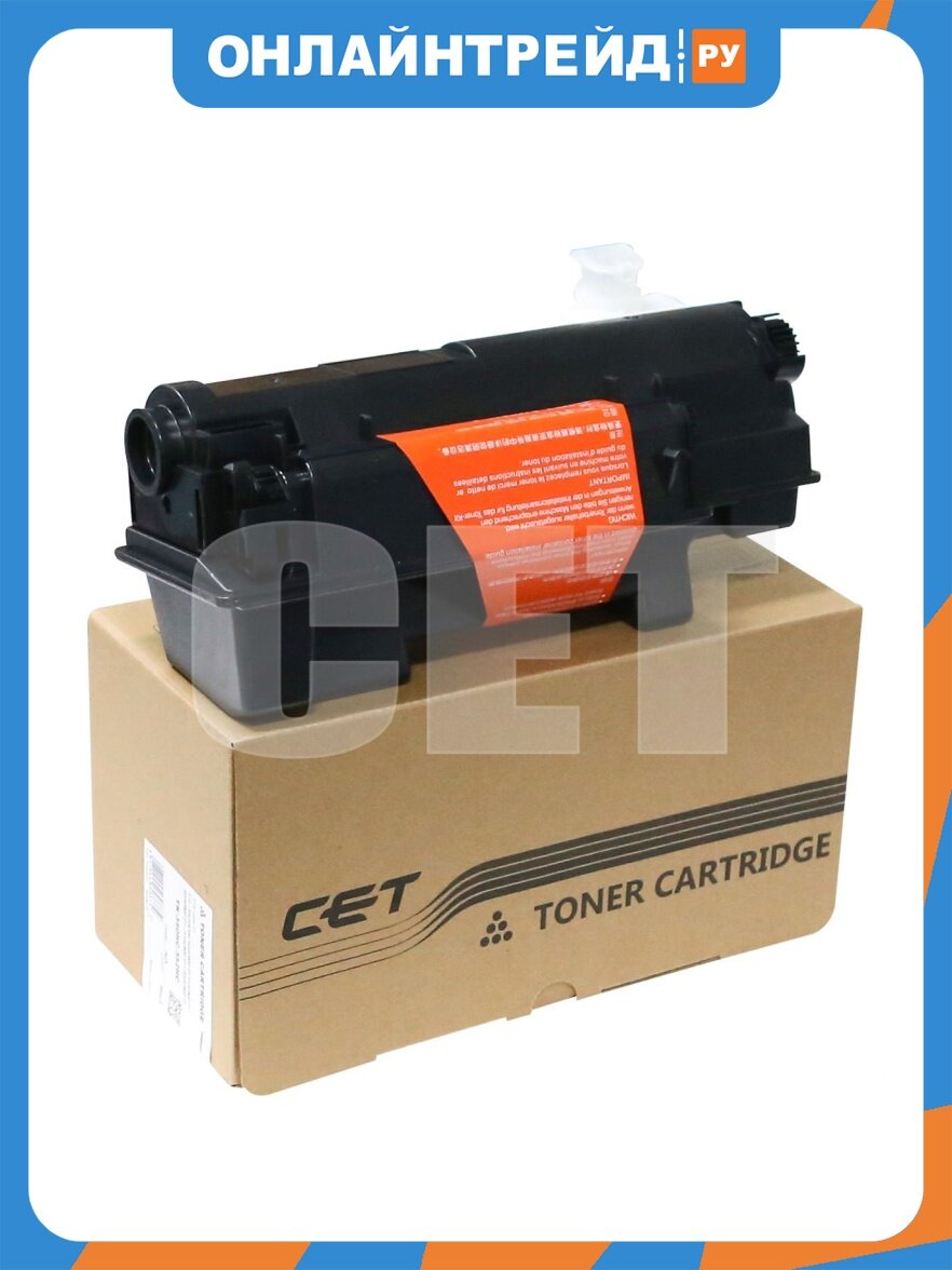 Тонер-картридж Cet + бункер отработки (PK2/PK11, без чипа) TK-350 для KYOCERA FS-3920DN/3040MFP/3140MFP/3040MFP+/3140MFP+/3540MFP/3640MFP (), 450г, 15000 стр, 8168