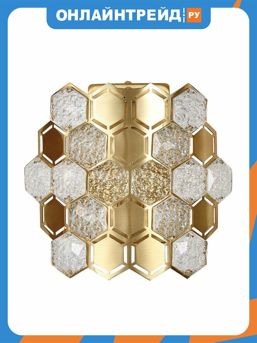 Настенный светильник Indigo Interior Lighting Indigo Delizia 12047/1W Brass V000570