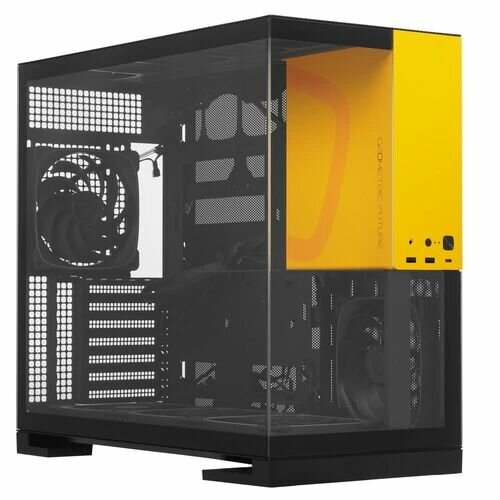 Компьютерный корпус Geometric Future Model 5 (1AM5WKBY01100) черный - Midi Tower, E-ATX, USB 3.2 Gen 1 Type-A, USB 3.2 Gen 2 Type-C