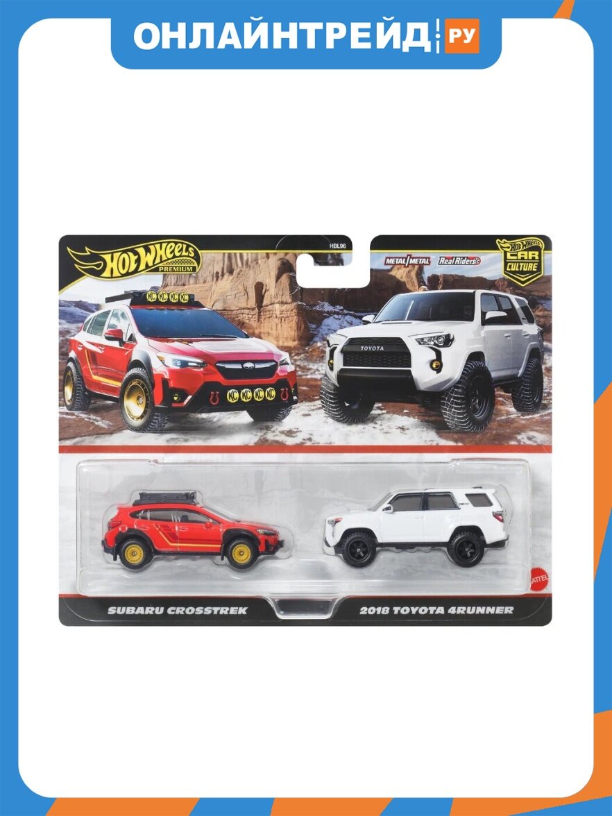Машинка Hot Wheels HBL96 Premium 2 Pack