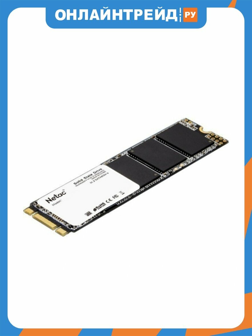 SSD диск Netac N535N, 512Гб, M.2 2280, SATA (NT01N535N-512G-N8X)