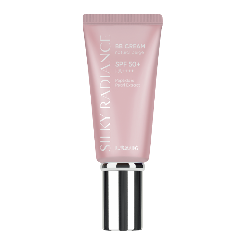 L.Sanic Silky Radiance Peptide & Pearl BB cream SPF 50+ PА++++ ВВ-крем «Шелковое Сияние» SPF50+/PA++++ Натуральный бежевый
