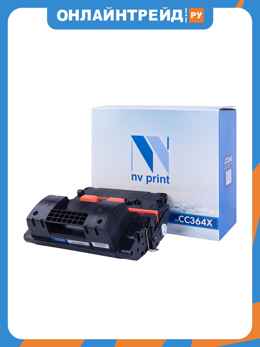 Тонер-картридж NV Print CC364X для Нewlett-Packard LJ P4014/P4015/P4515 (24000k)