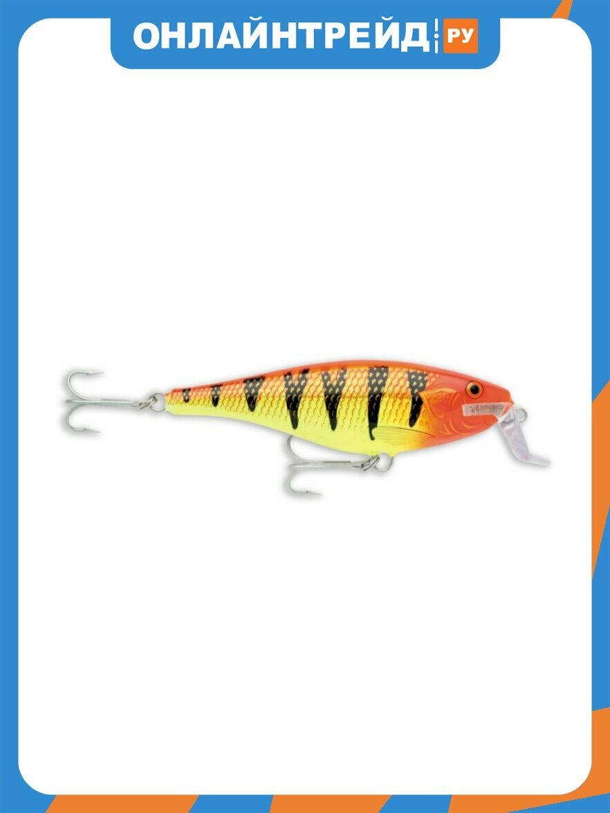 Воблер Rapala Super Shad Rap плавающий 1,5-2,7м, 14см 45гр, SSR14-HTP