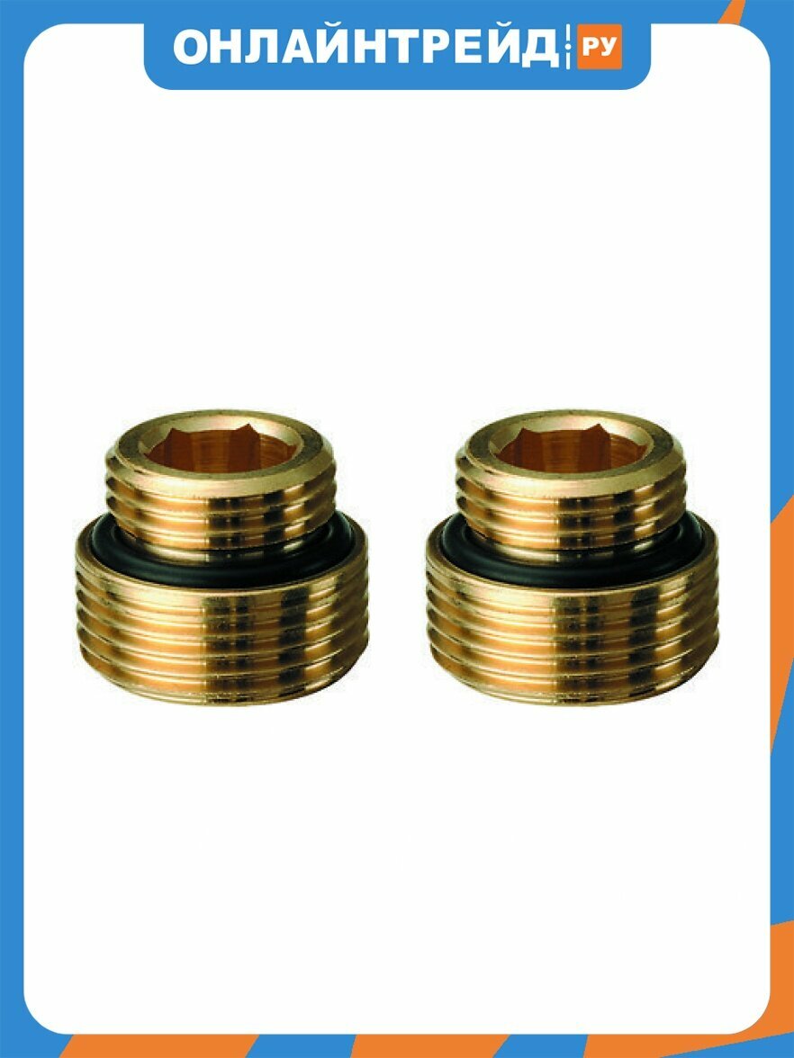 Адаптер Far 1/2"ВР для Н-образ. узла, 2 шт